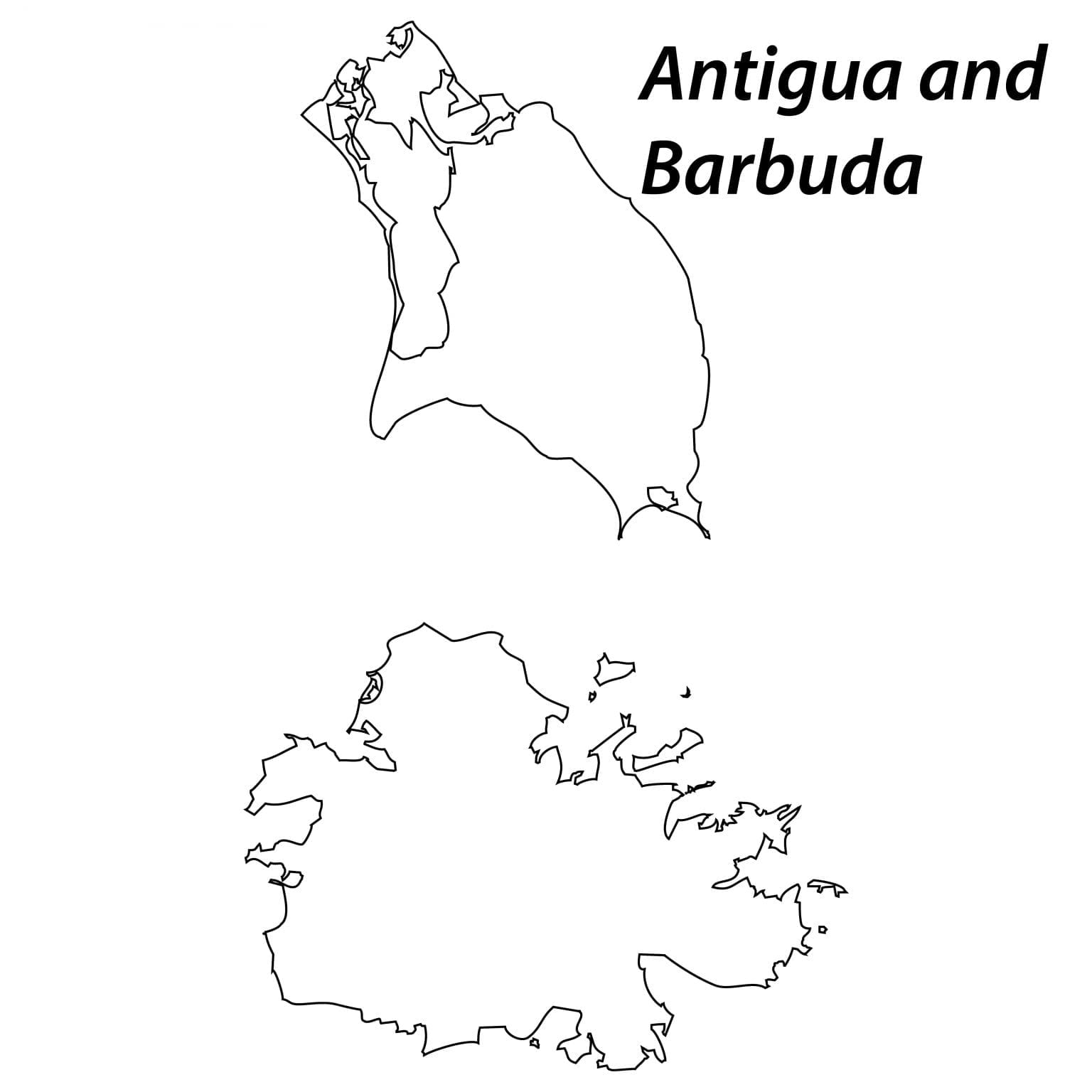 Map of Antigua and Barbuda | Antigua and Barbuda Flag Facts | Why visit ...