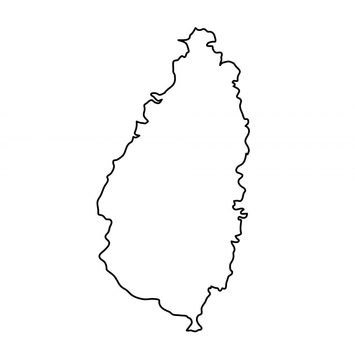 Map of Saint Lucia | Saint Lucia Flag Facts and Places to visit - Best ...
