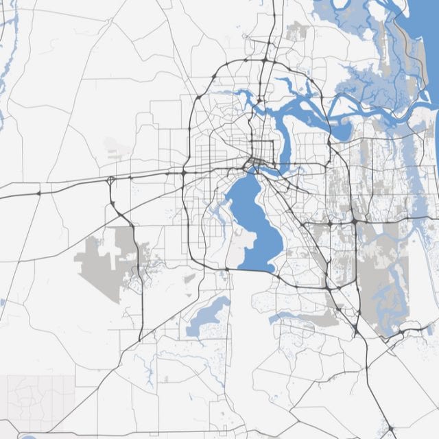 Map of Jacksonville Florida Area | What is Jacksonville Known for ...