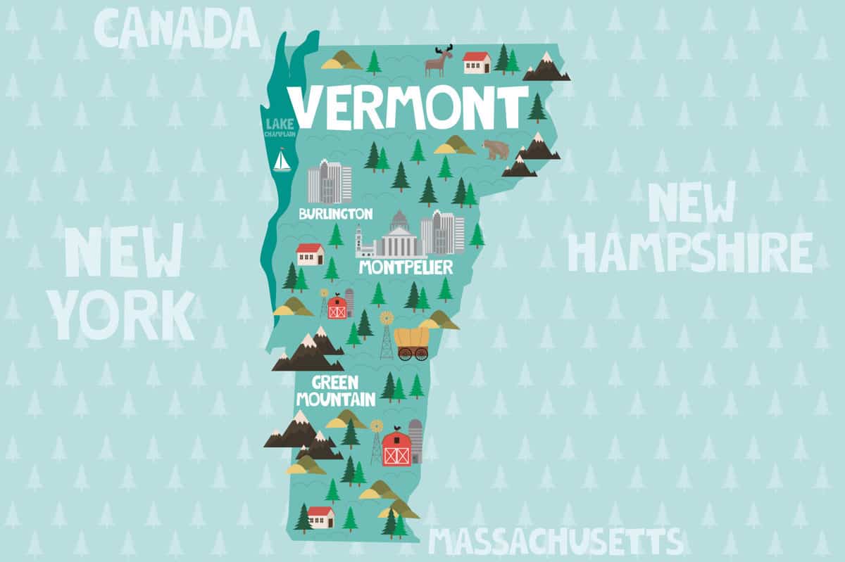 Where is Vermont Located in the USA? Is Vermont a nice place to live ...
